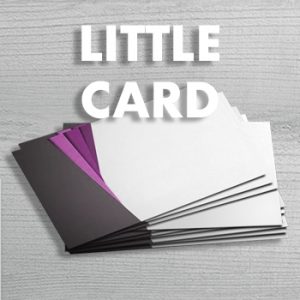 250 TARJETAS LITTLE CARD | Emelar Artes Gráficas